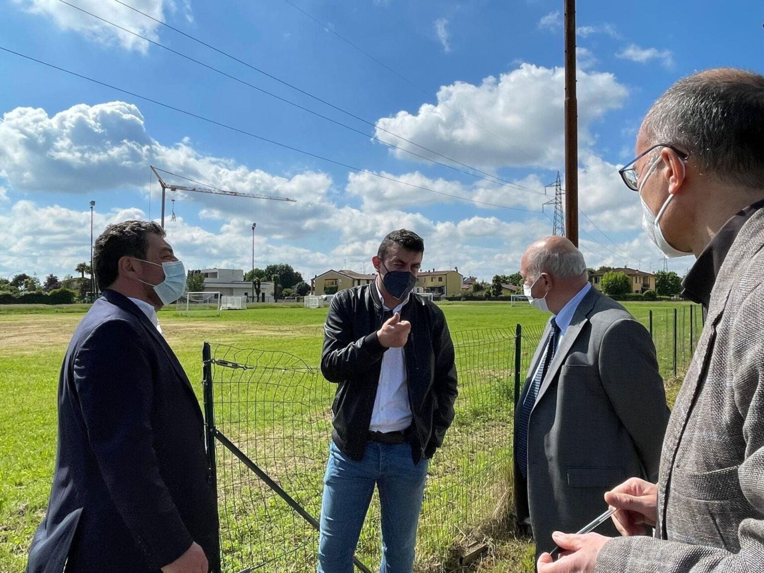 Presidente della Provincia in visita al Pascal Mazzolari - Prima Brescia