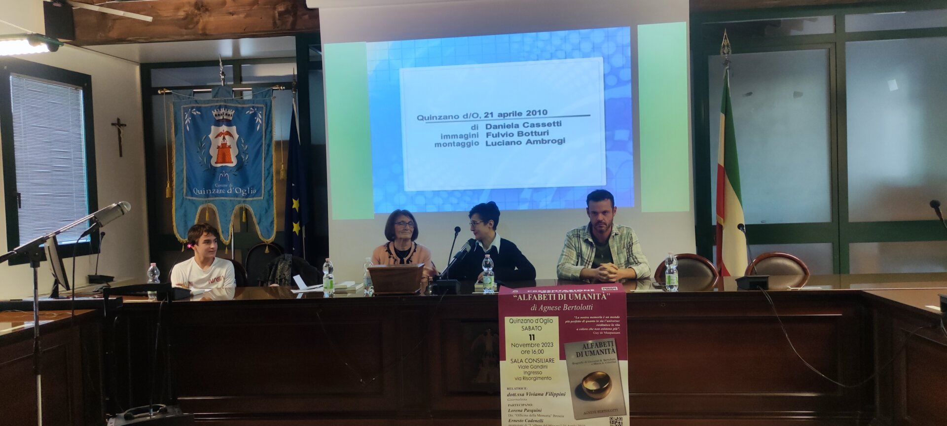 Agnese Bertolotti presenta "Alfabeti di umanità" - Prima Brescia